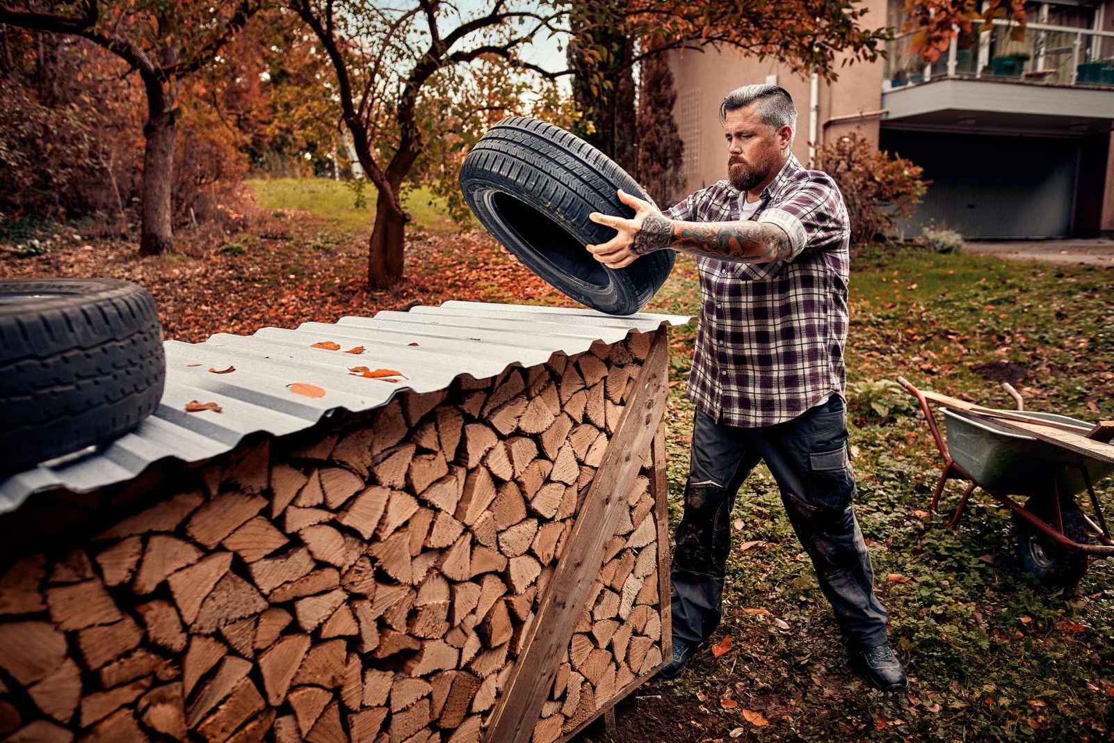 Brennholz machen & Brennholz lagern | HORNBACH