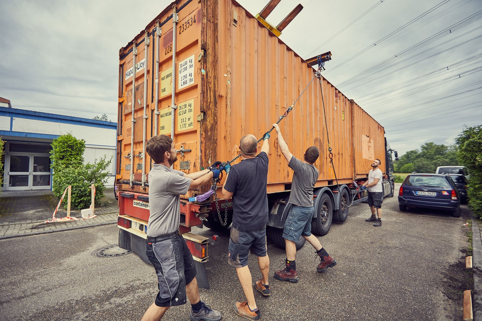 Das Container-Büro | HORNBACH MACHER