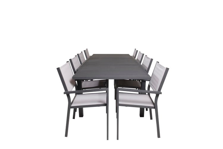 Marbella Gartenset Tisch 160x100cm, 8 Stühle Copacabana, | HORNBACH