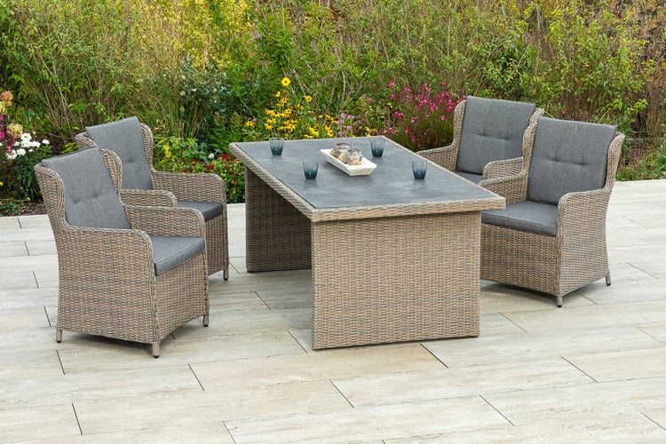 Polyrattan Gartenmoebel Set Guenstig