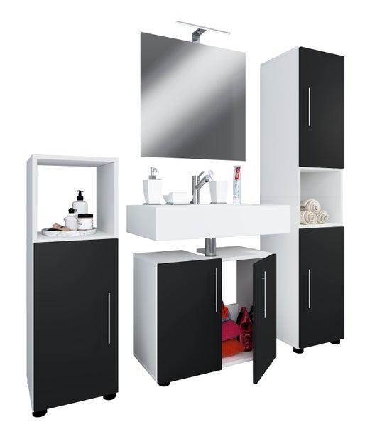 Schöne Hornbach Badmöbel Set Bild