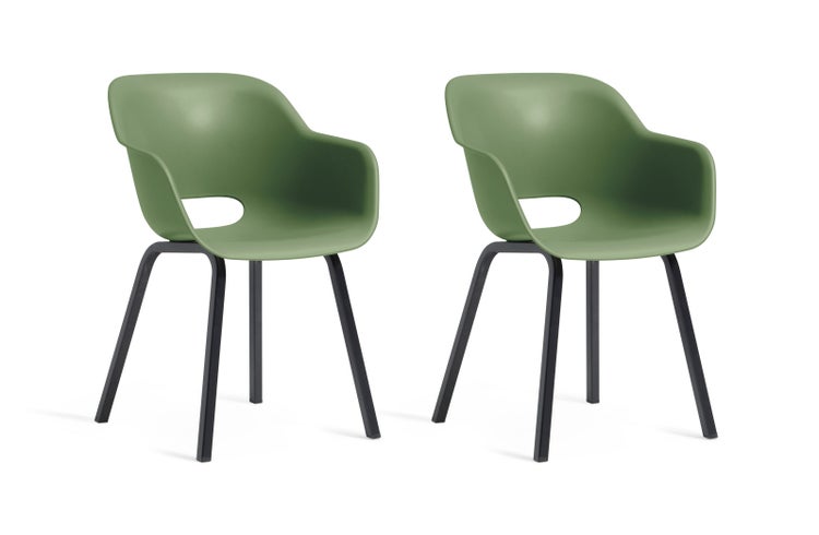 Keter Noa Gartenstuhl - 2 Stück - 55x56,5x80cm - | HORNBACH