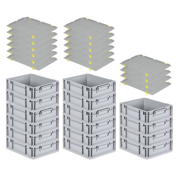 PROREGAL SuperSparSet 16x Eurobox NextGen Grip mit | HORNBACH