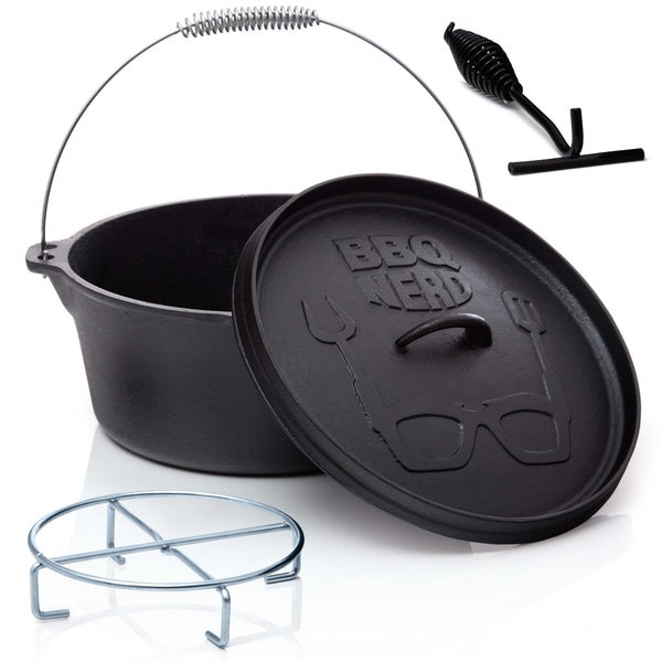 BBQ-Nerd Dutch Oven Starter 7,2L mit Ständer| bereits | HORNBACH