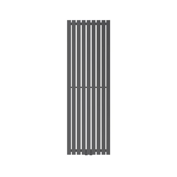 LuxeBath Designheizkörper Stella 1400 x 480 mm Anthrazit, | HORNBACH