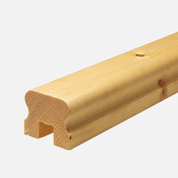 Profilierter Handlauf aus Holz | HORNBACH