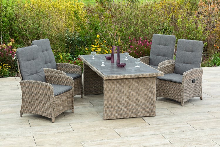 Polyrattan Gartenmoebel Set Guenstig