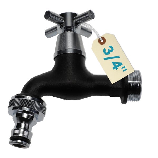 Garten Wasserhahn mit Schlauchanschluss 3/4 Kugelhahn | HORNBACH