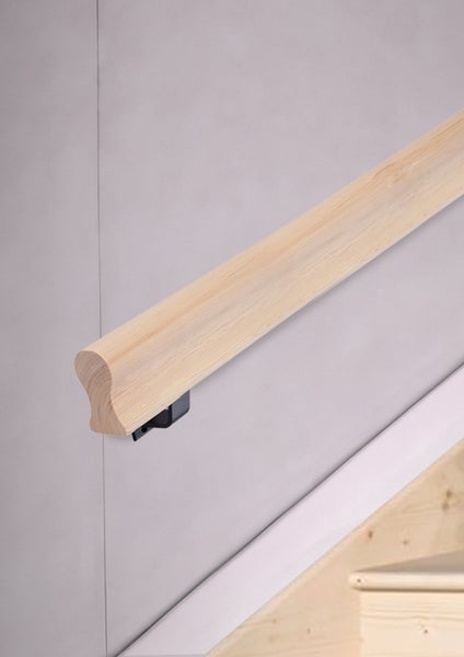 HANDYSTAIRS Handlauf aus holz - schlüssellochprofil 45 x | HORNBACH