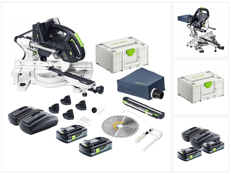 Festool KSC 60 EB-Basic KAPEX Akku Kapp Zugsäge 18 V / 36 | HORNBACH