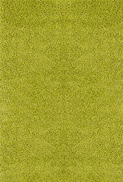 Hochfloriger Shaggy-Teppich Einfarbig Grün 100x200 cm LILLY | HORNBACH