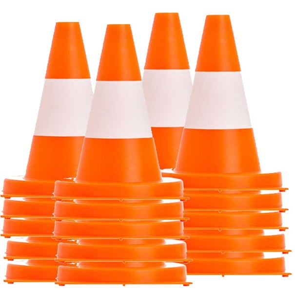 Leitkegel Markierkegel kleine Pylone flexibel PVC orange | HORNBACH