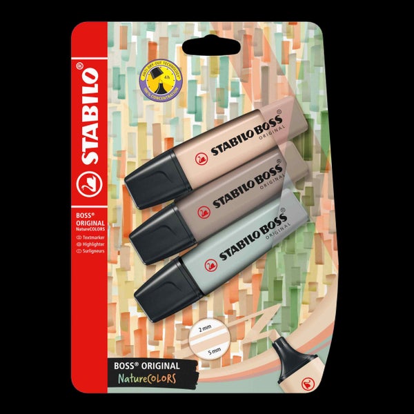 STABILO BOSS ORIGINAL NatureCOLORS, 3er Set beige, | HORNBACH