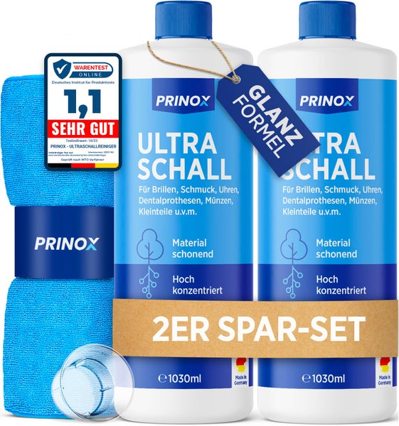 PRINOX® Ultraschallreiniger Konzentrat 2x 1030ml inkl. | HORNBACH