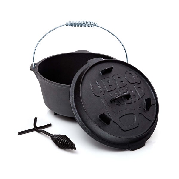 BBQ-Nerd Dutch Oven Professional 4,2L mit Füßen | bereits | HORNBACH